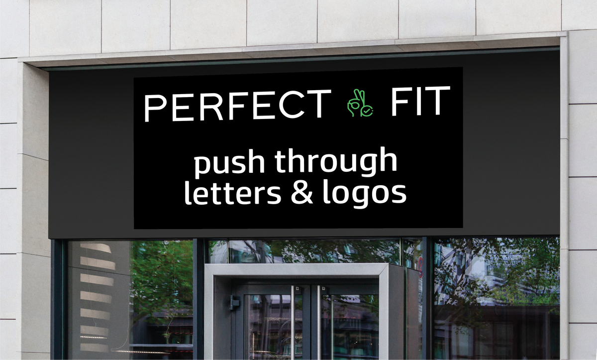 Push Through Signage Components – Lasercut Solutions